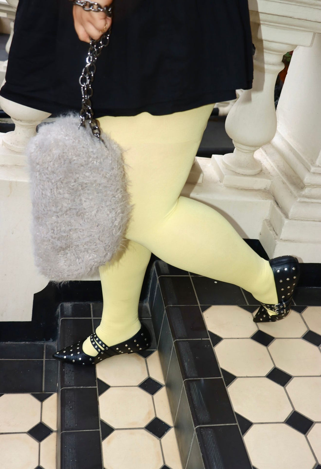 Butter 120 Denier Tights | Super Opaque Yellow Tights – Snag US
