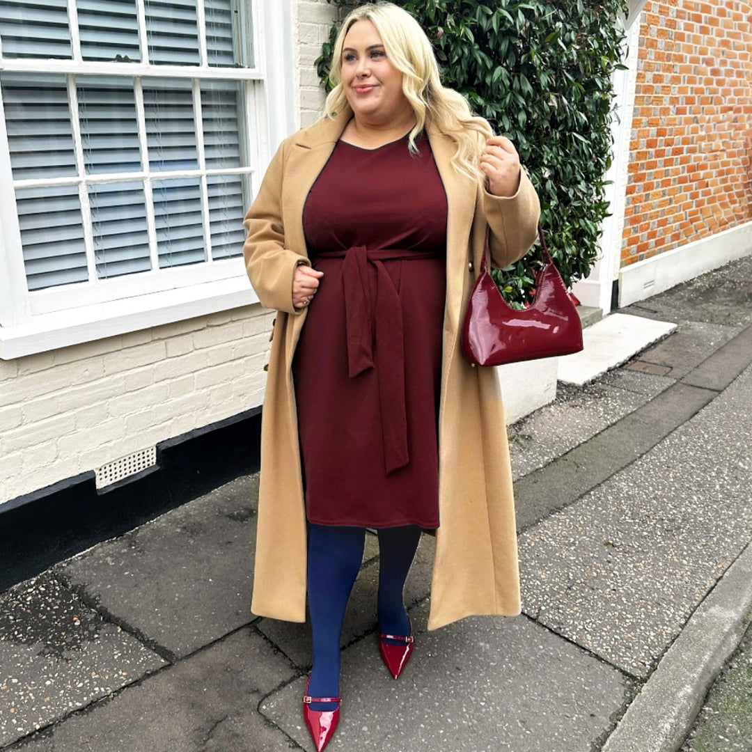 Navy Blue Light Compression Tights - Snag – Snag US