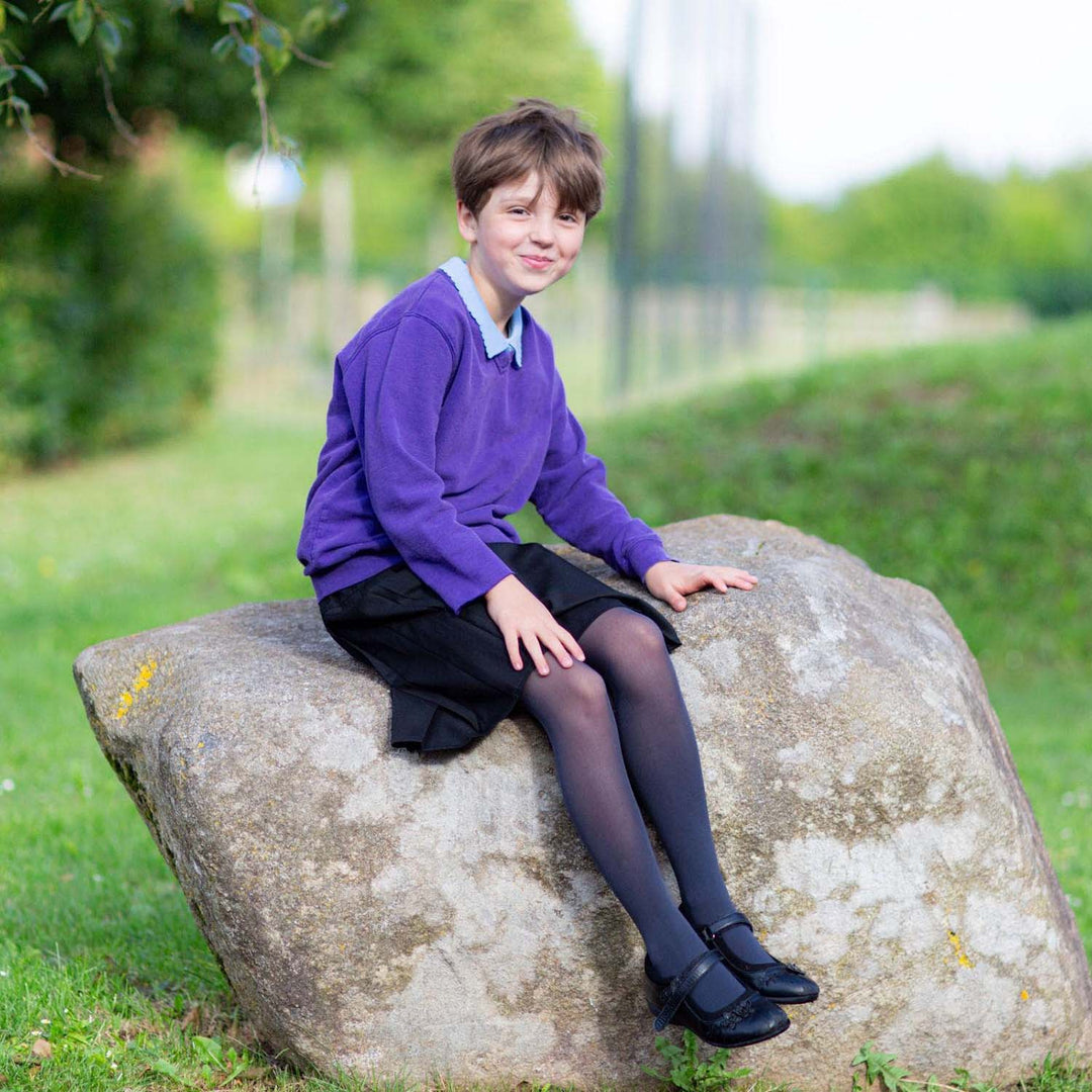 School Tights - Grey Kids Tights - Snag – Snag US