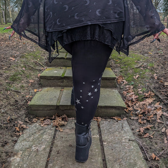 Opaque 80 Den Tights - Star Leg Wrap – Snag US