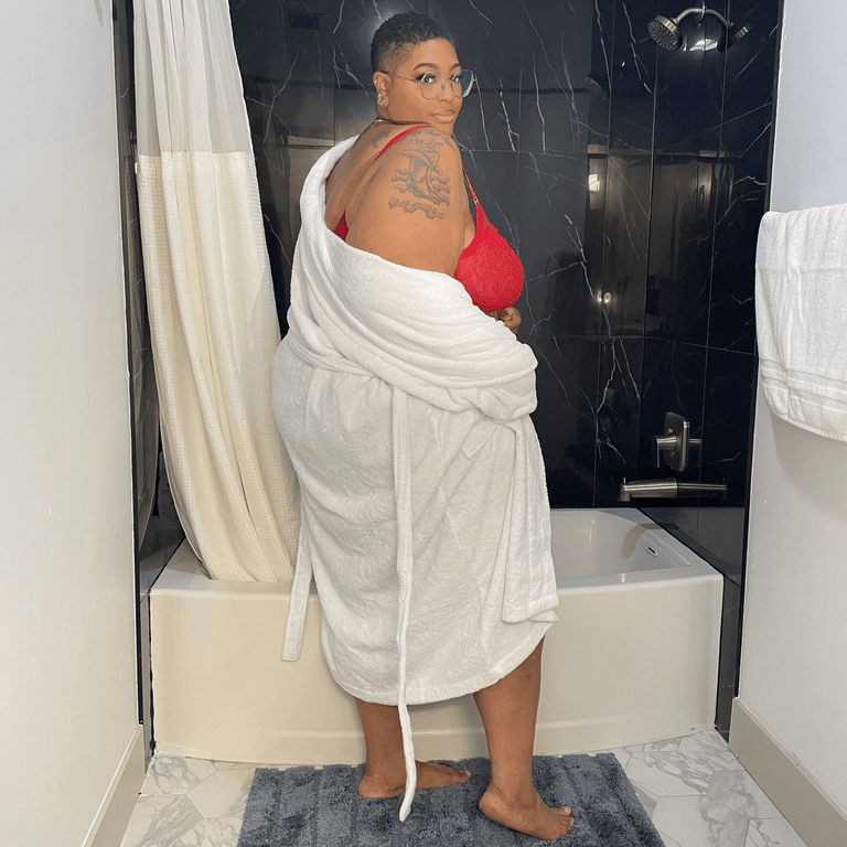 Luxury Large Bath Robe in White - Snag – Snag US